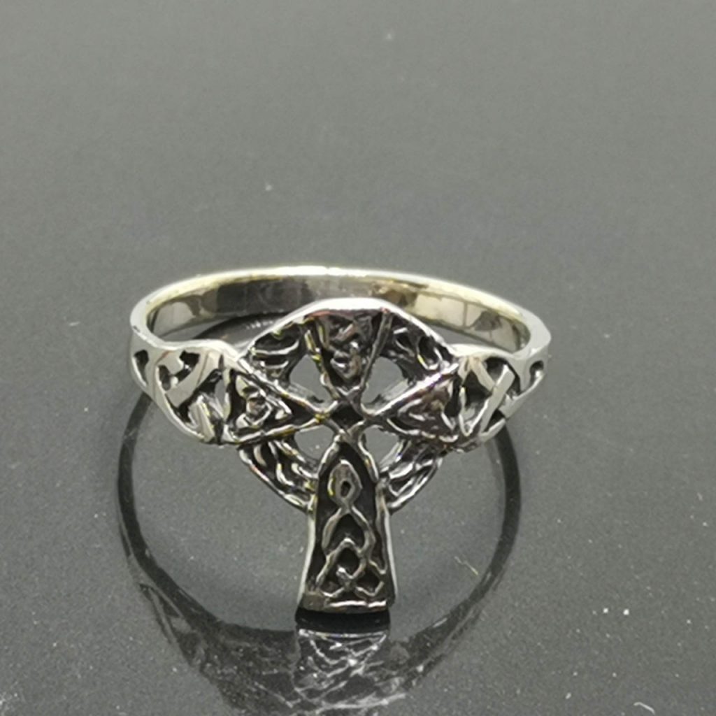 Sterling Silver Celtic Rings Sacred Symbols Jewelry